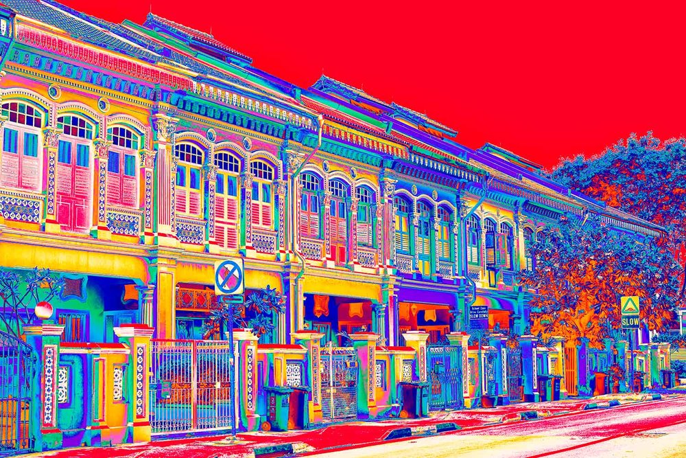 Singapore Shophouse Art That You Will Like - SG Shop House