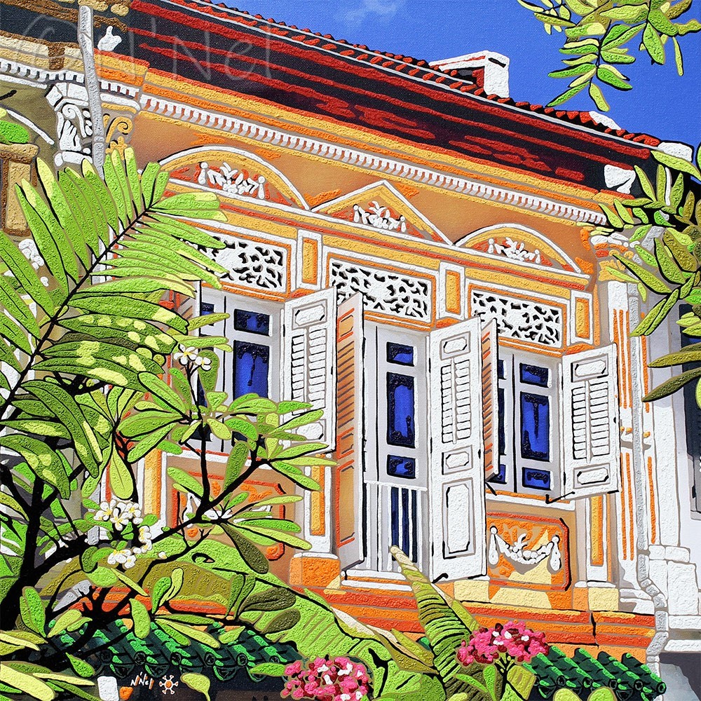 Singapore Shophouse Art That You Will Like - SG Shop House