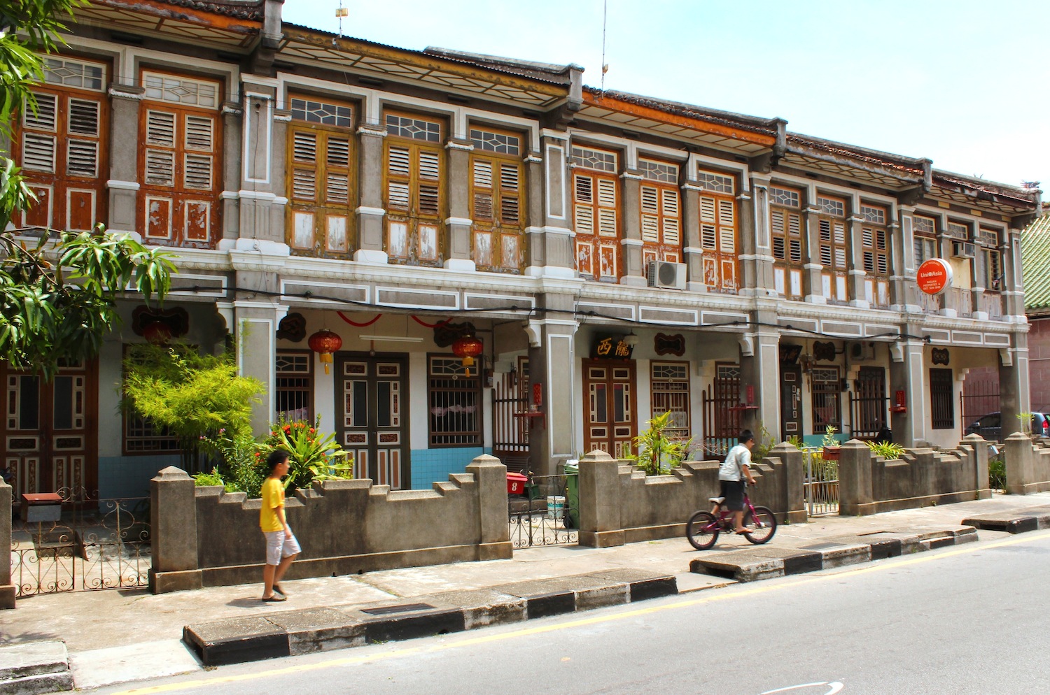 Shophouses In Different Countries In Heritage Area - SG Shop House